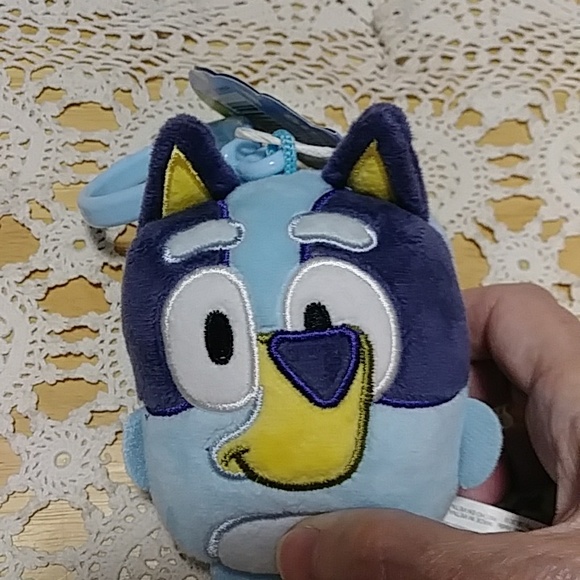 Moose | Other | Bluey Mini Plush Backpack Clip Ages 3 And Up | Poshmark